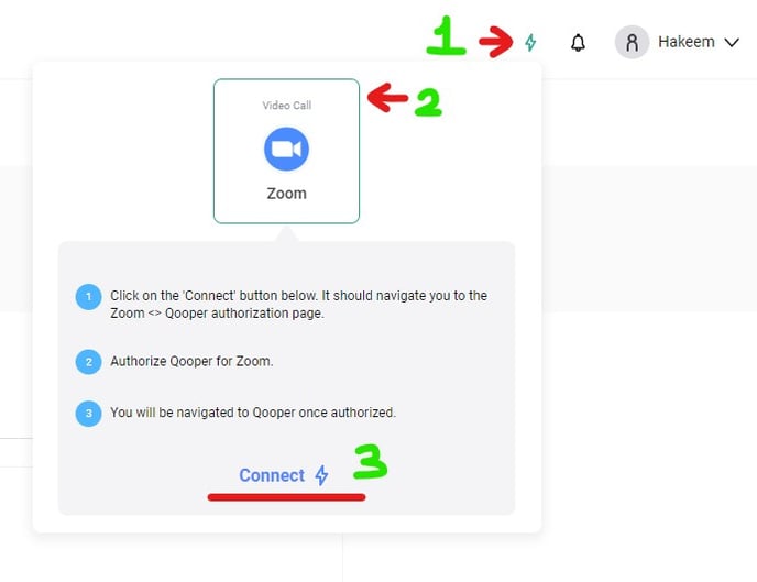 How to integrate Zoom and schedule meetings with it?